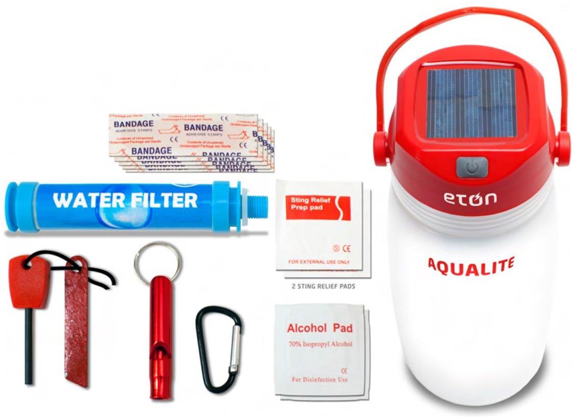Eton Corporation NAQUALITE Eton Solar Powered Lantern & Basic Emergency ...