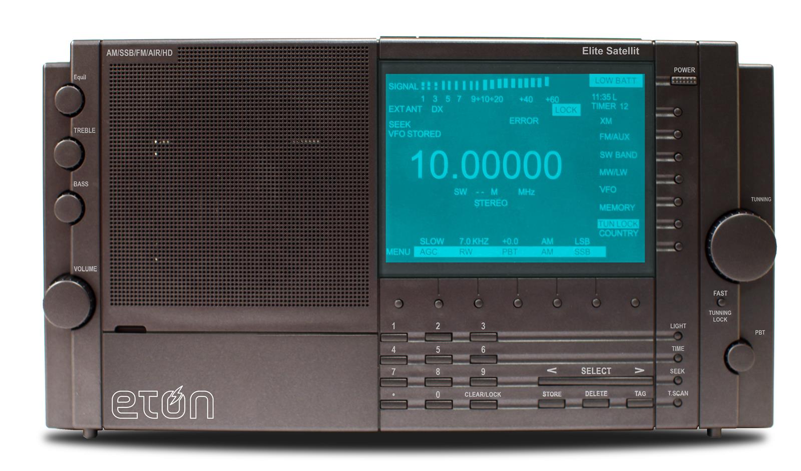 Eton Corporation NELITESATELL Eton Elite Satellit HD AM/FM/SW/LW/Air ...