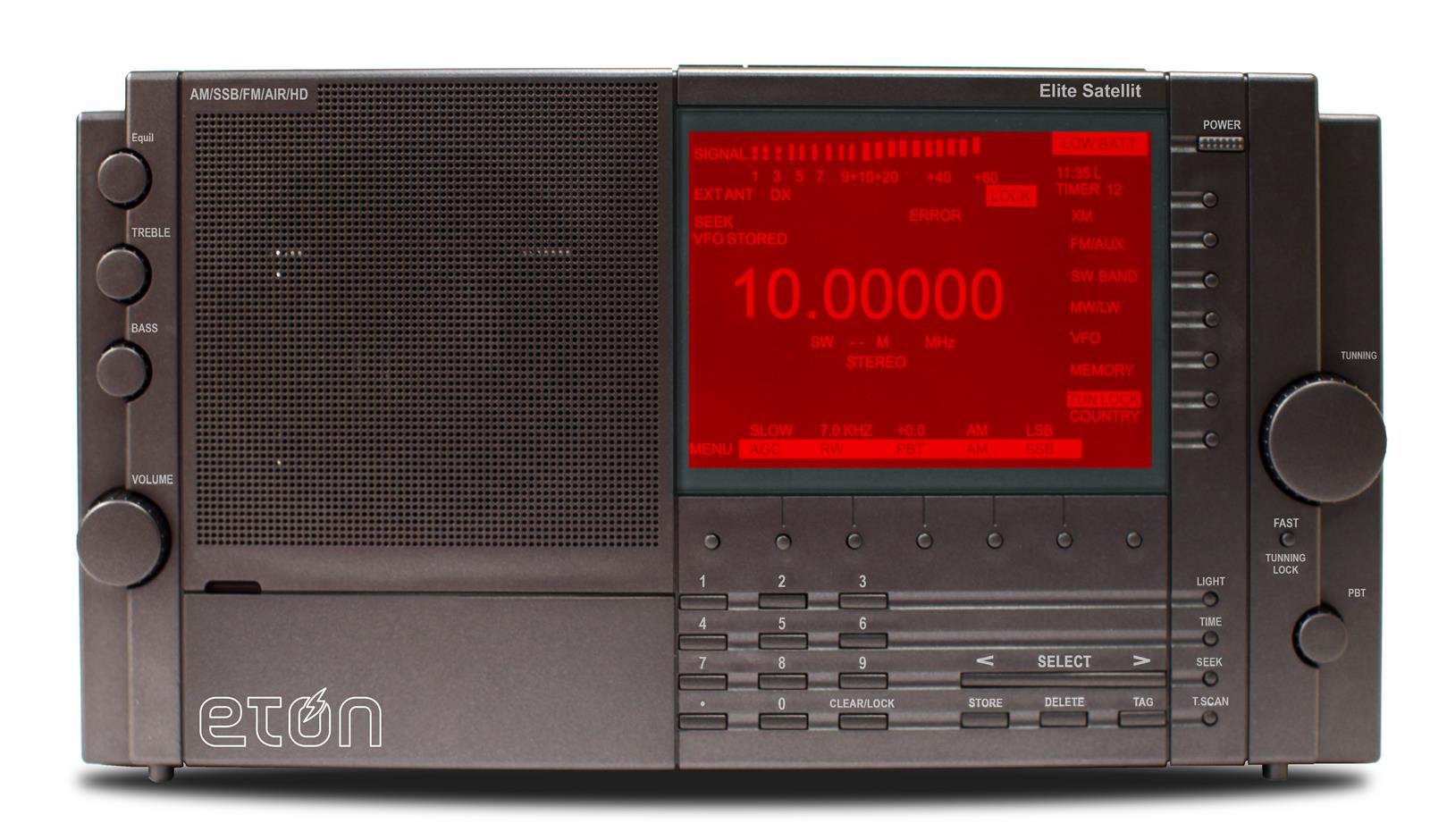 Eton Corporation NELITESATELL Eton Elite Satellit HD AM/FM/SW/LW/Air ...