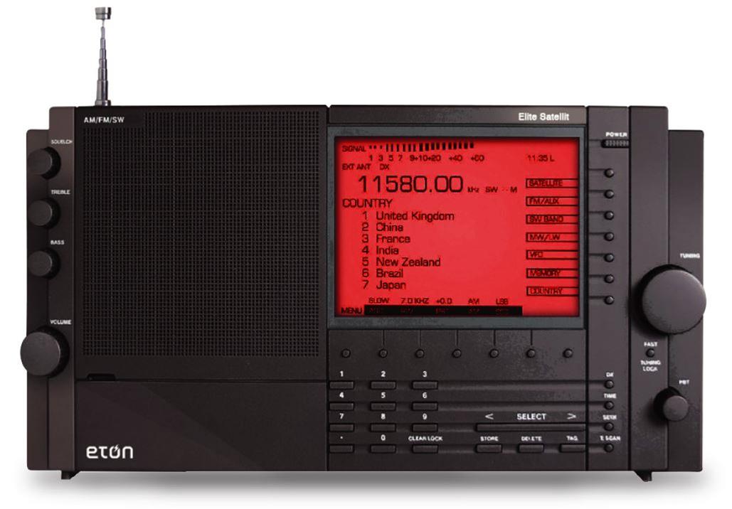 Eton Corporation NELITESATELL Eton Elite Satellit HD AM/FM/SW/LW/Air ...