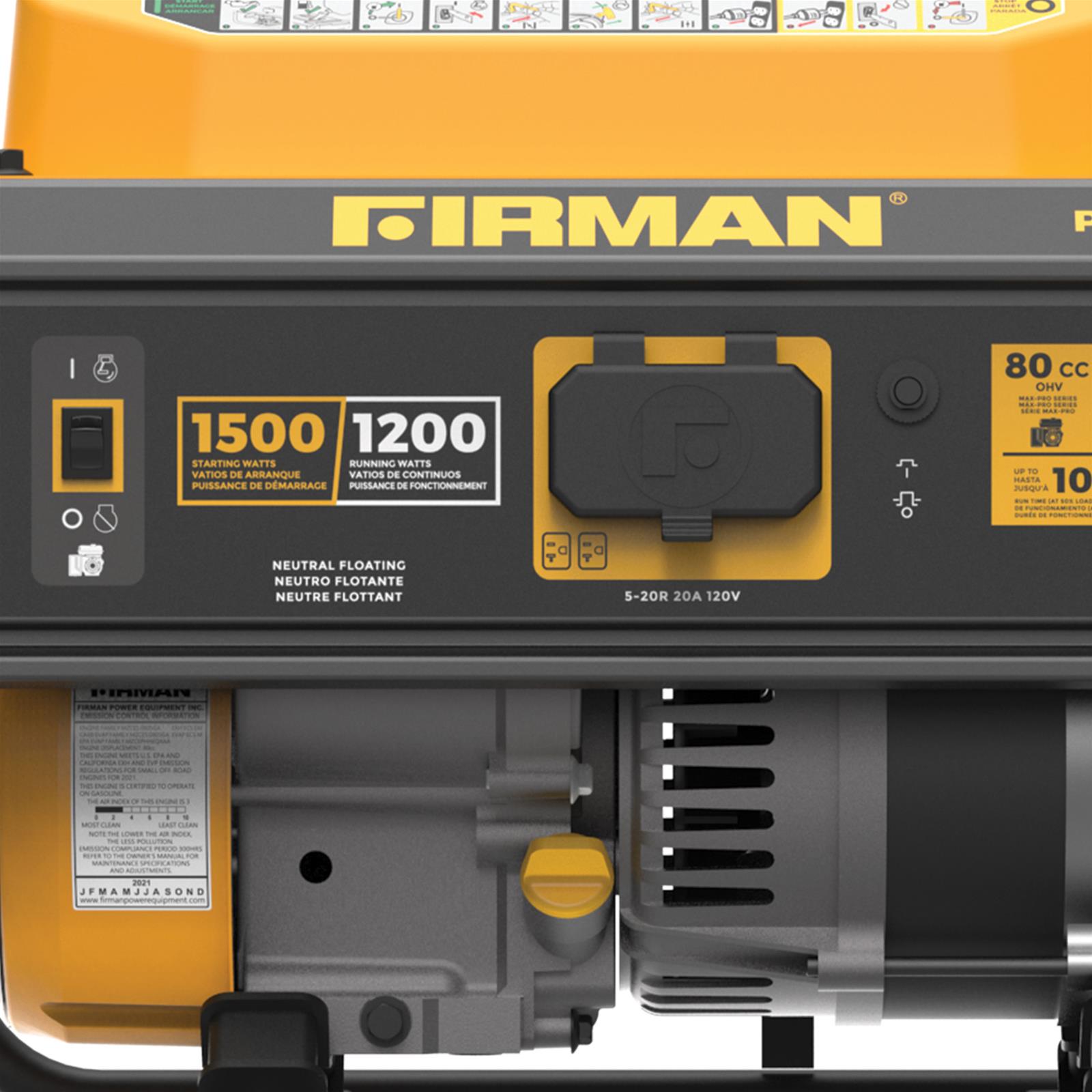 Firman P01201 Firman Portable Generators | DX Engineering
