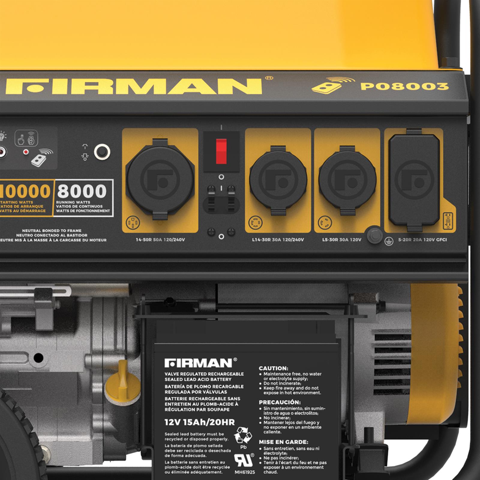Firman P08003 Firman Portable Generators | DX Engineering