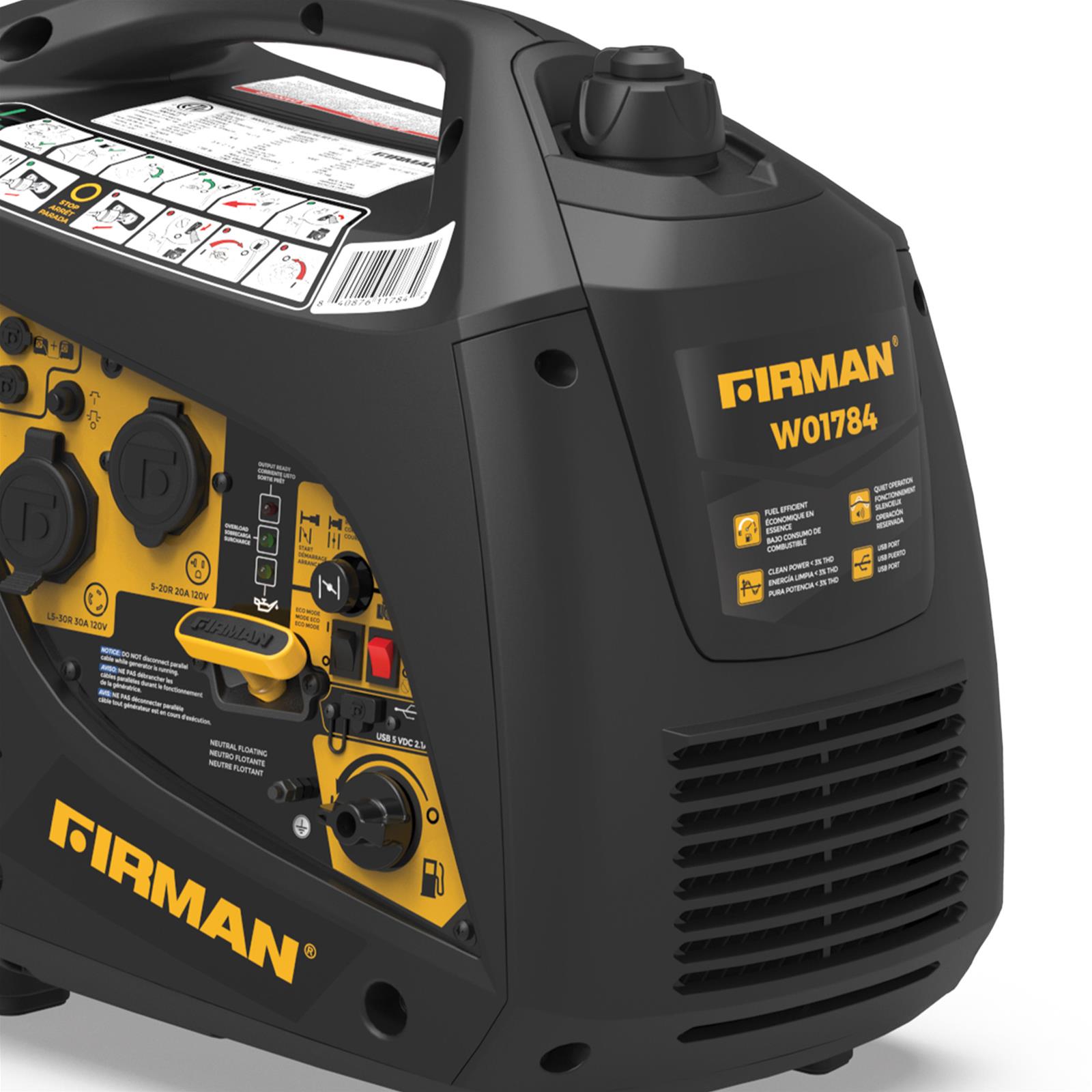 Firman W01784 Firman Inverter Portable Generators | DX Engineering
