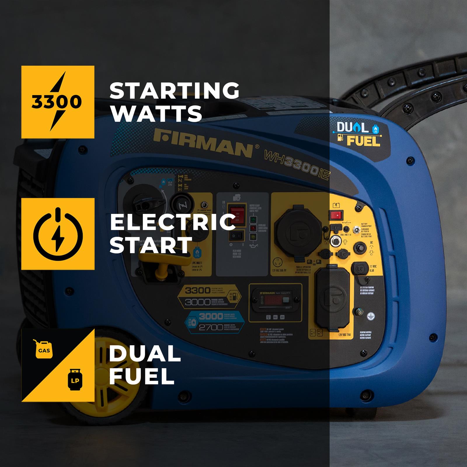 Firman WH03042 Firman Inverter Portable Generators | DX Engineering