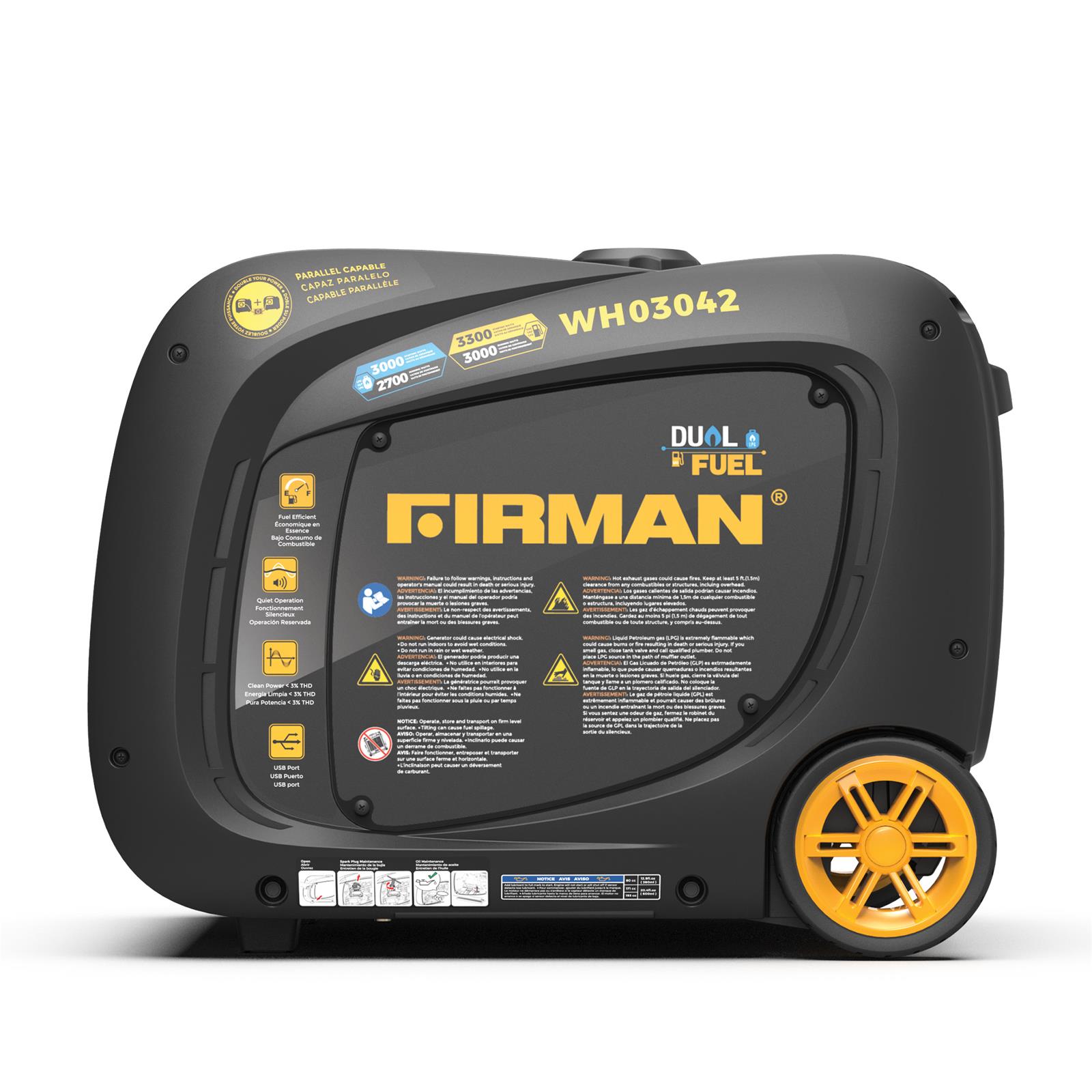 Firman WH03042 Firman Inverter Portable Generators | DX Engineering
