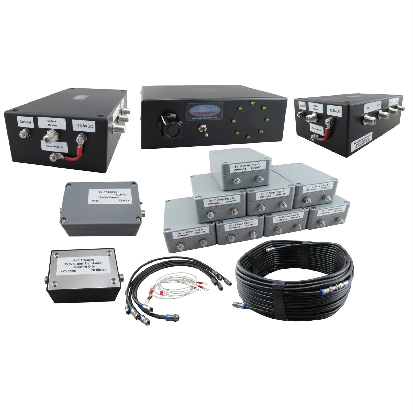 Hi-Z Antennas 4-8P-LV2-85 Hi-Z Antennas Eight Element Array Systems ...