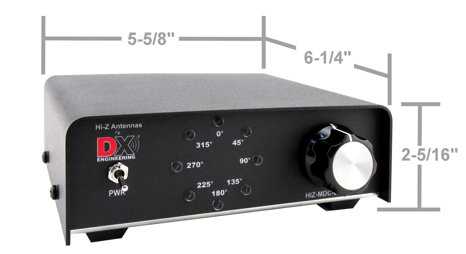 DX Engineering MDC-8PRO Hi-Z Antennas Manual Directional Control ...