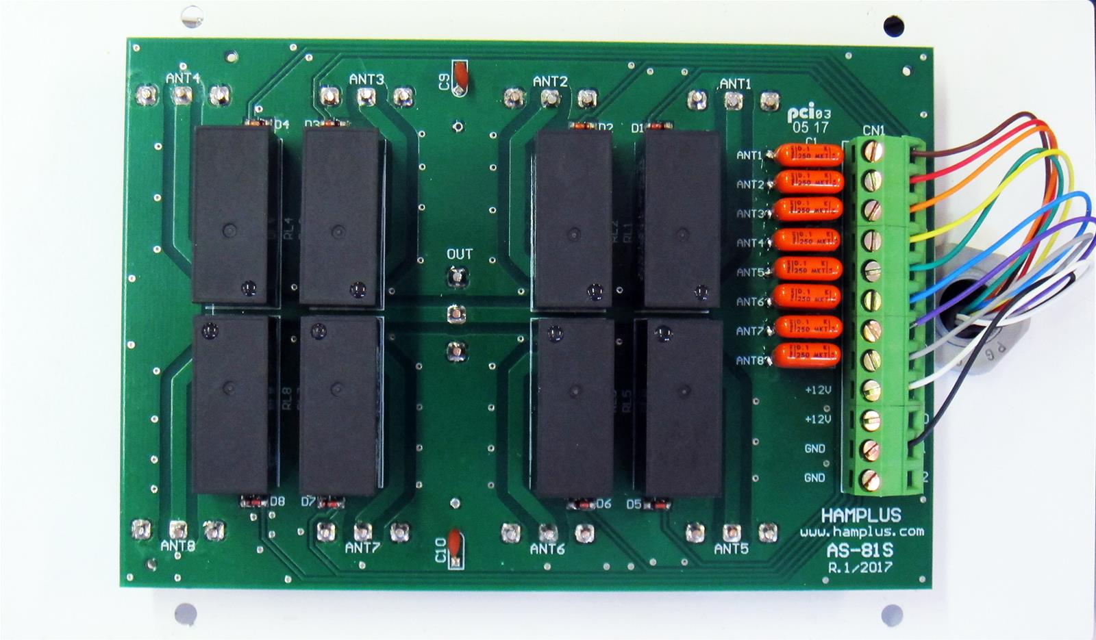 Hamplus AS-81S Hamplus AS-81S Antenna Switches | DX Engineering