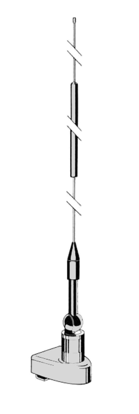 Hustler Antenna CGT-144 Hustler CGT-144 Monoband 2 Meter Collinear ...