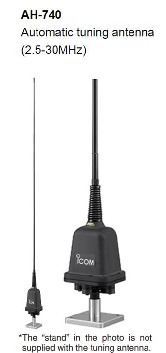 ICOM AH-740 ICOM AH-740 Mobile HF Auto-Tune Antennas | DX Engineering