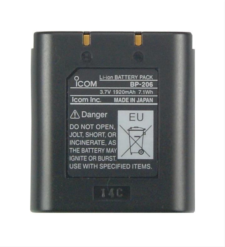 ICOM BP-206 ICOM Handheld Li-Ion Battery Packs | DX Engineering