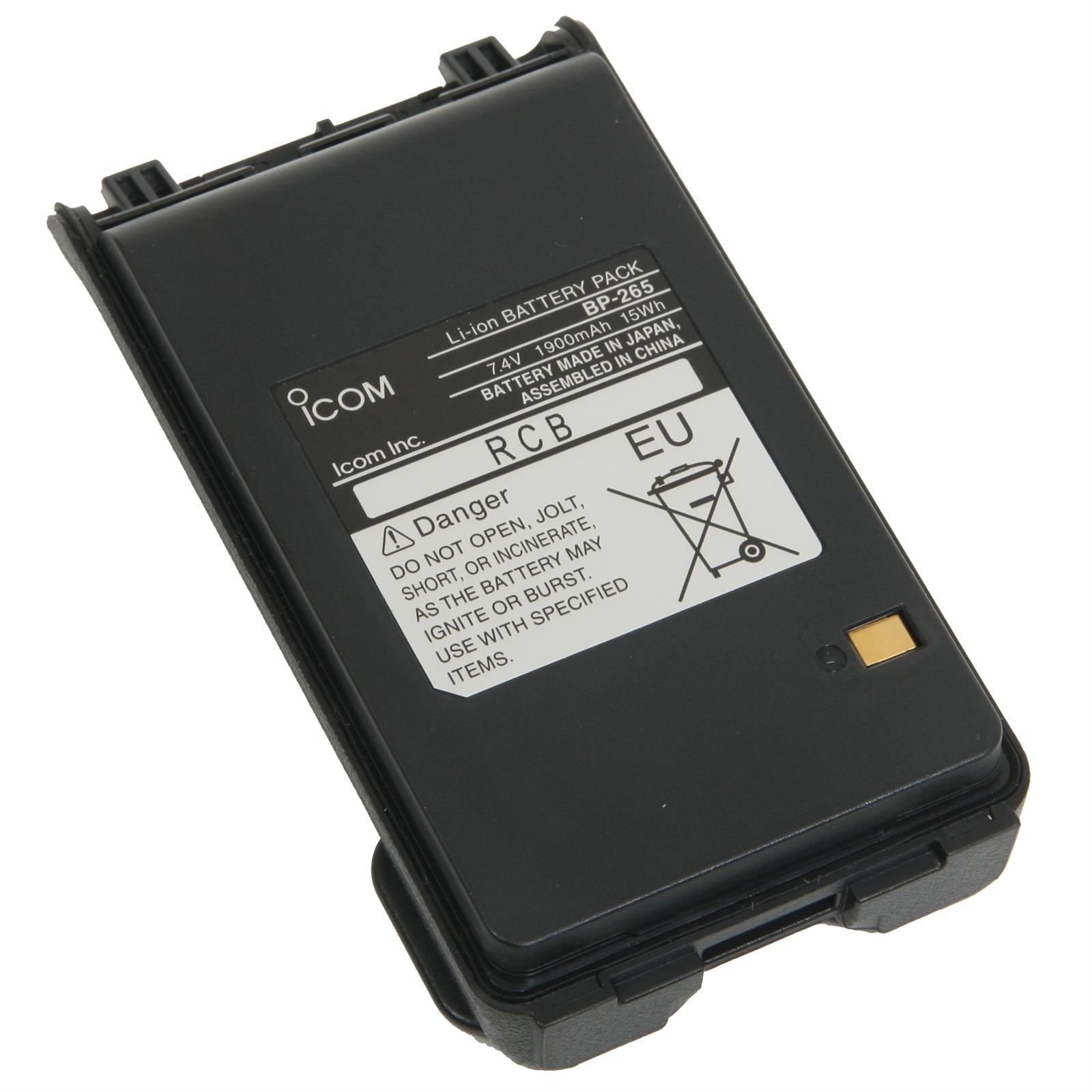 ICOM BP-265 ICOM Handheld Li-Ion Battery Packs | DX Engineering