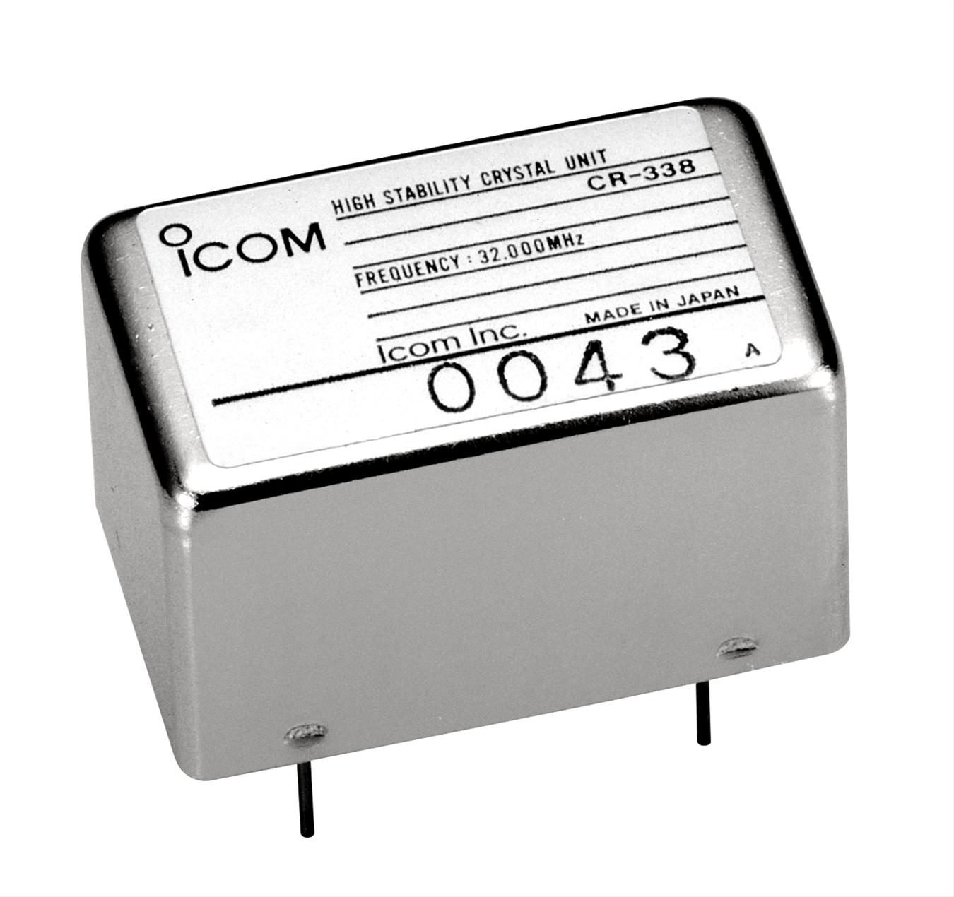 ICOM CR-338 ICOM High-Stability Crystal Units | DX Engineering