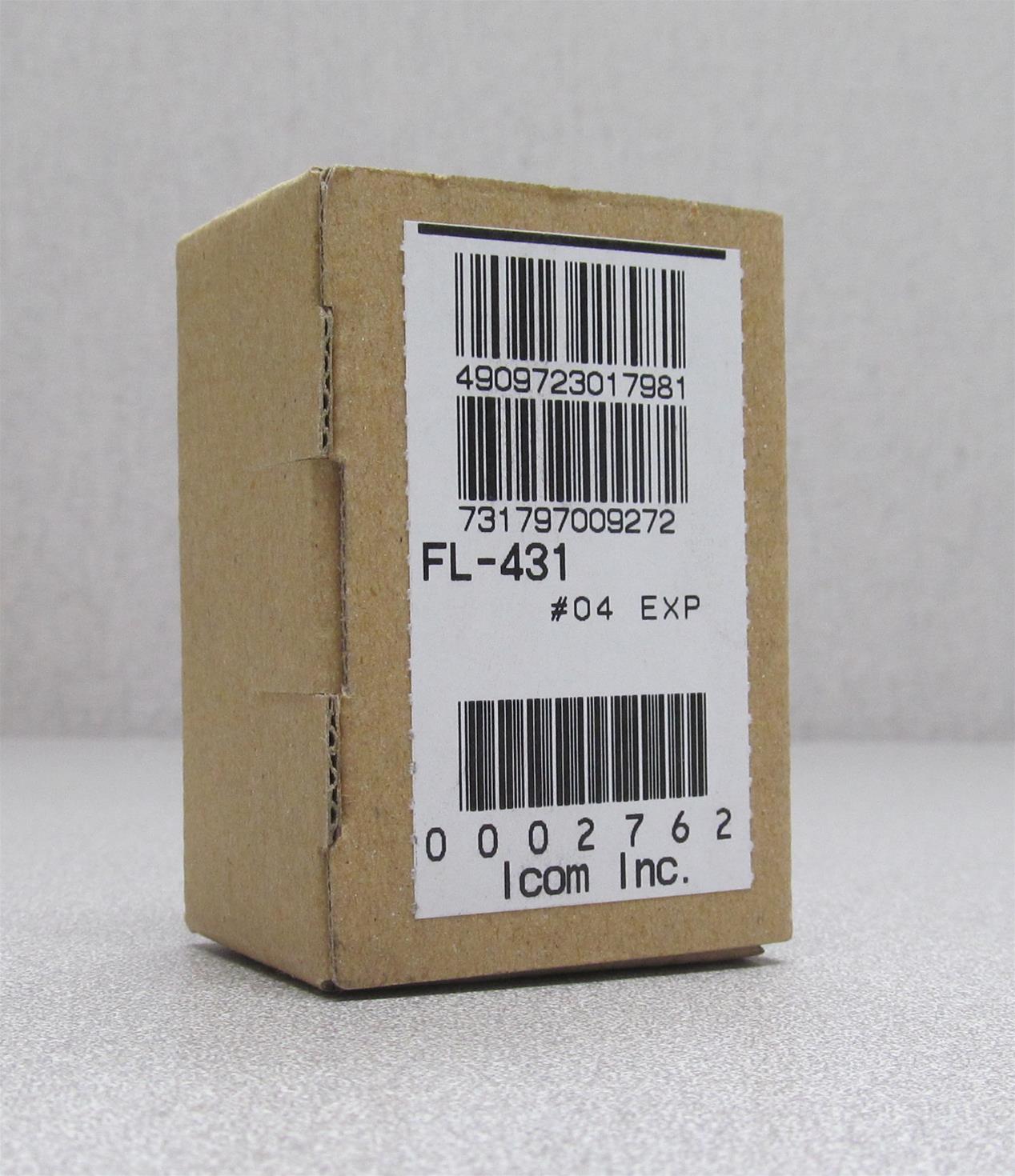 ICOM FL-431 ICOM First IF Stage Roofing Filters | DX Engineering