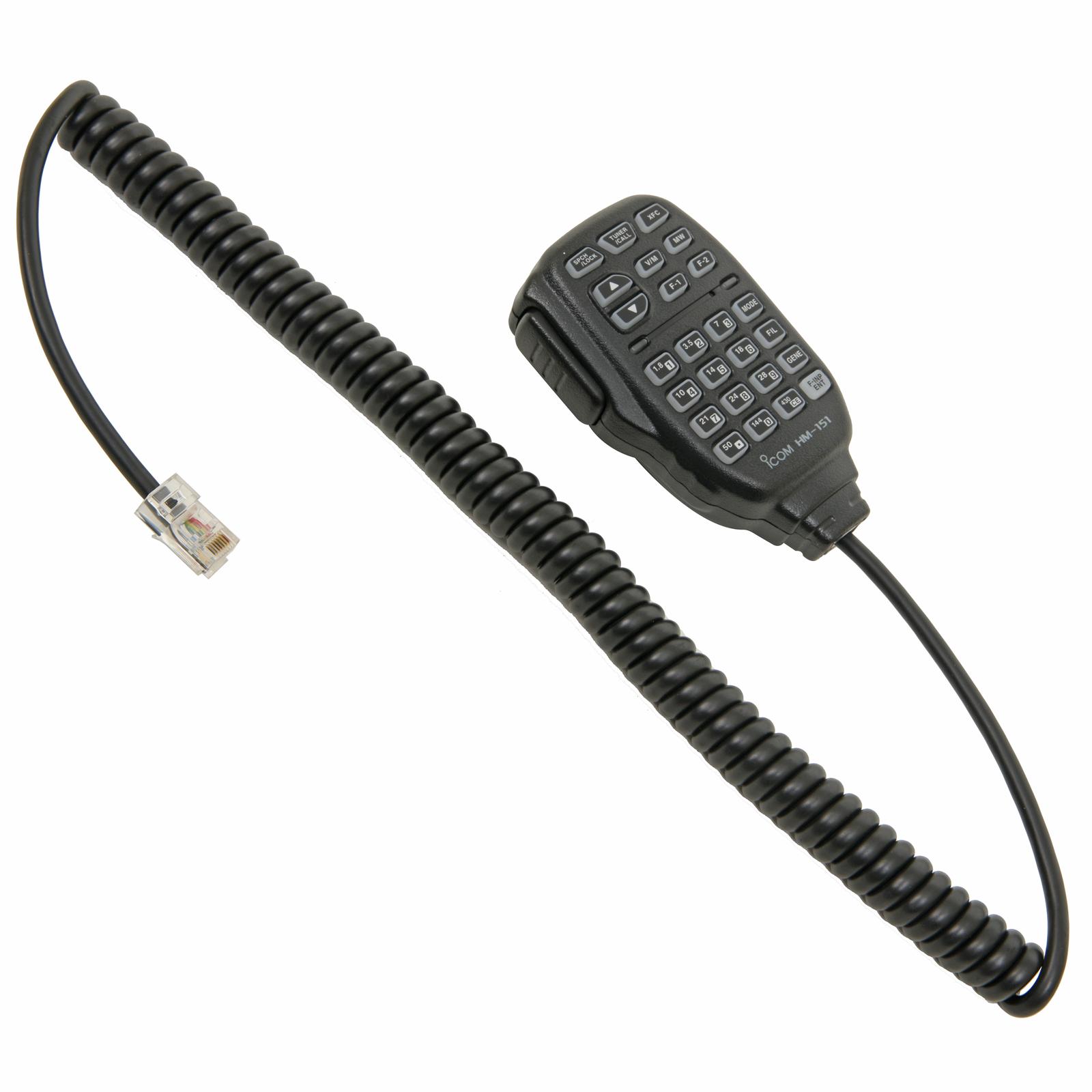 ICOM HM-151 ICOM Replacement Mobile Hand Microphones | DX Engineering