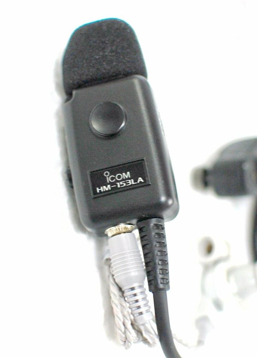 ICOM HM-153LA ICOM Handheld Earphone-Microphones | DX Engineering