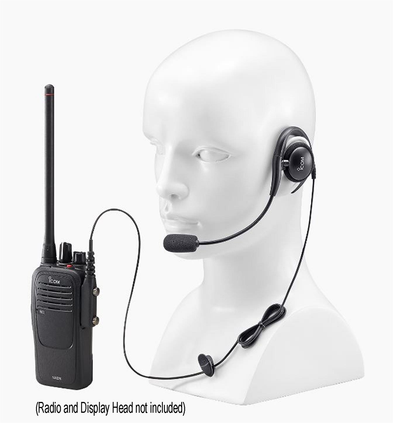 ICOM HS-94LWP ICOM Handheld Earhook Headsets | DX Engineering