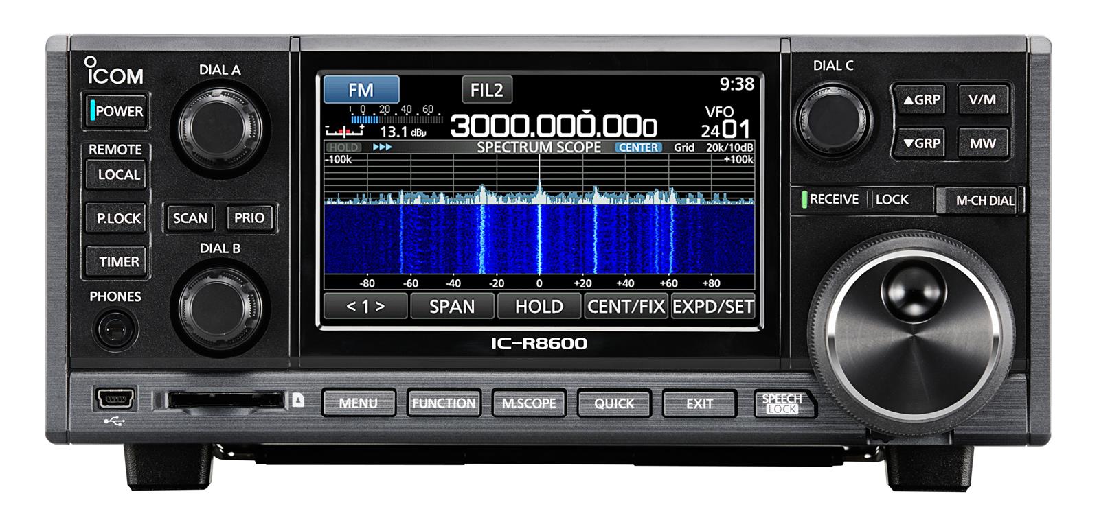 ICOM RKA-IC-R8600 ICOM Refurbished Receivers | DX Engineering