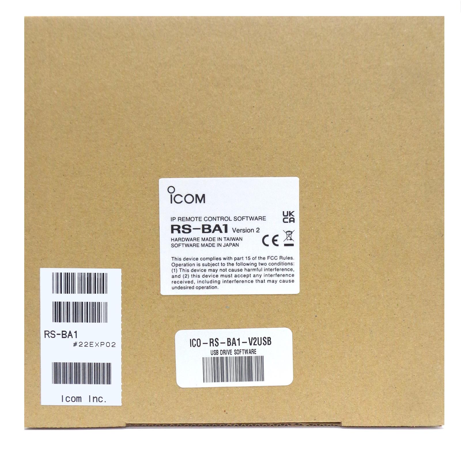 ICOM RS-BA1-V2USB ICOM IP Remote Control Software | DX Engineering