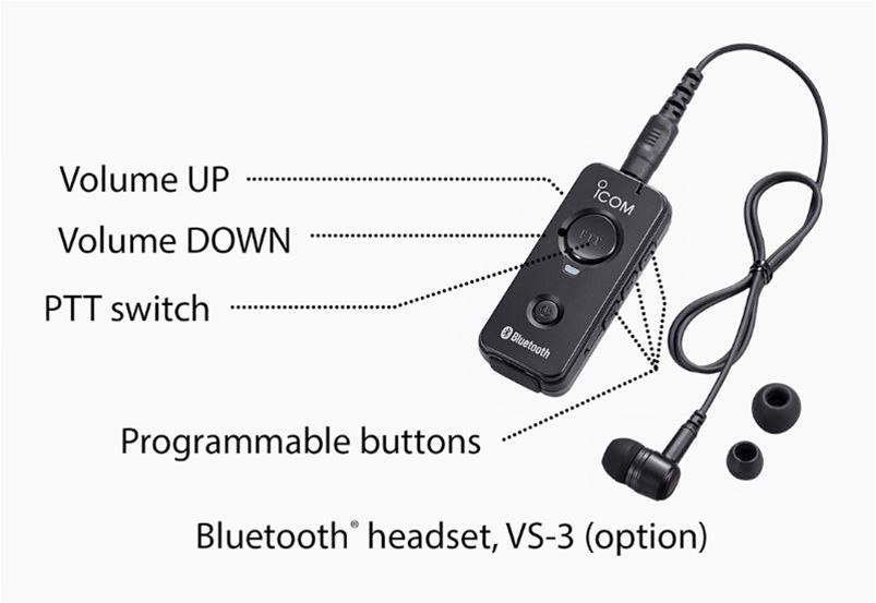 ICOM VS-3 ICOM VS-3 Bluetooth® Headsets | DX Engineering