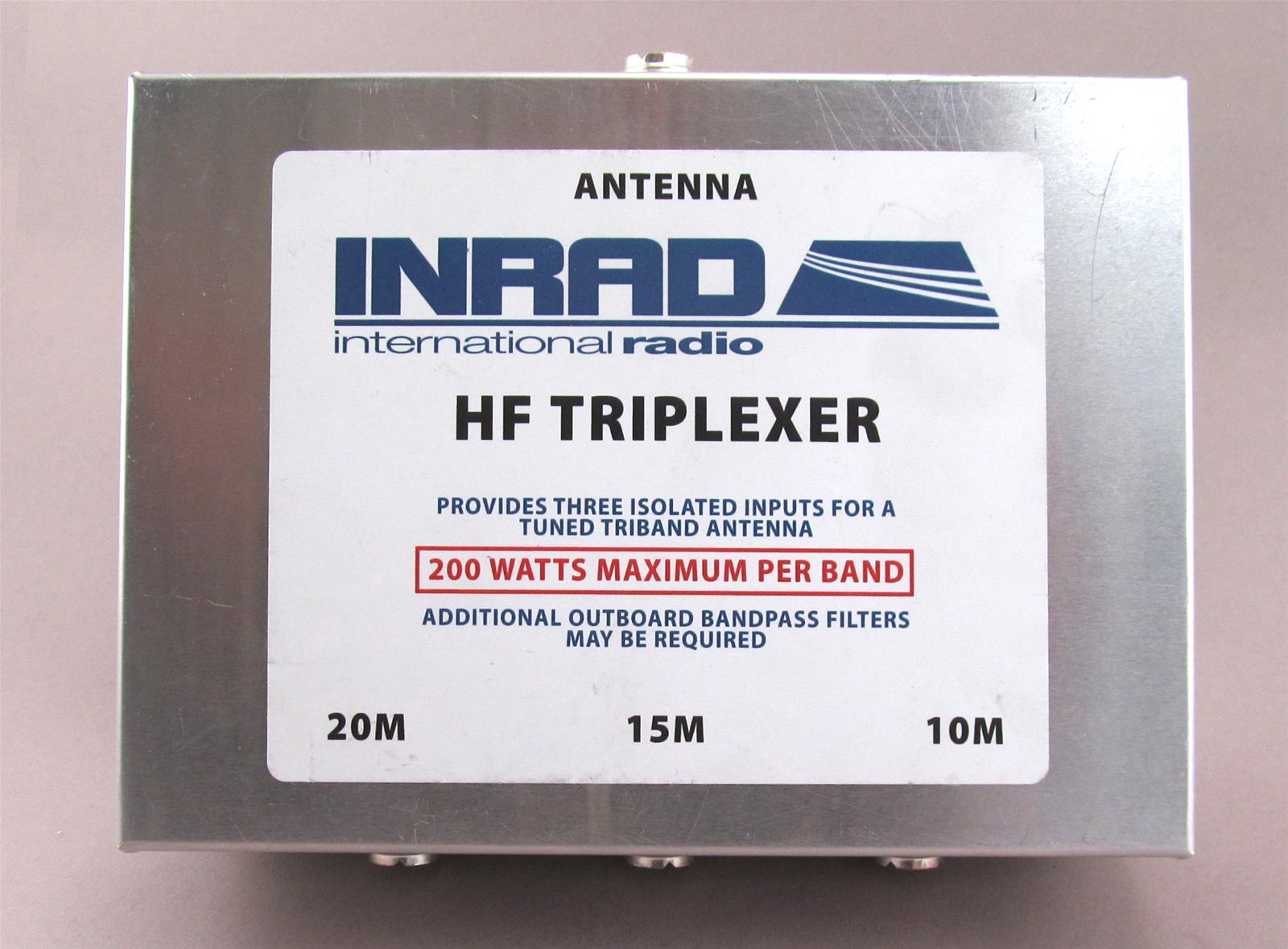 INRAD HF-TRIPLEXER INRAD HF Triplexers | DX Engineering