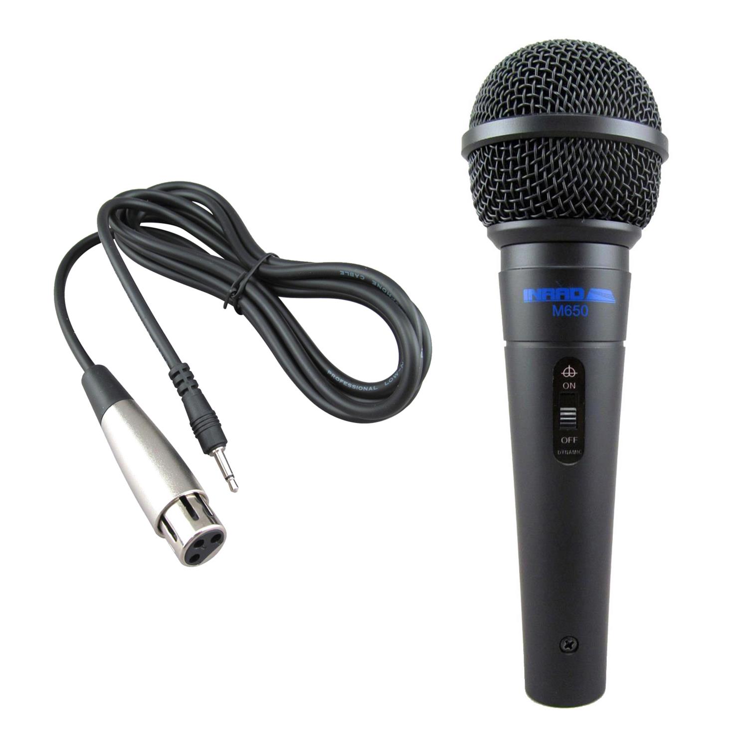 INRAD M650 INRAD Dynamic Microphones | DX Engineering