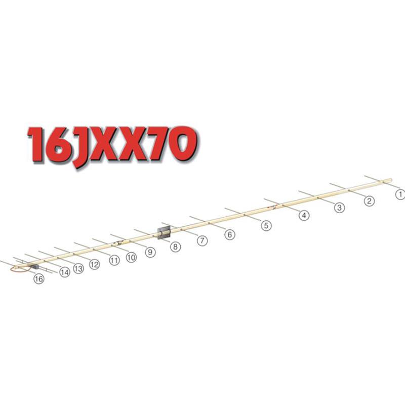 I0JXX 18470-16-70 I0JXX 70cm Yagi Antennas | DX Engineering