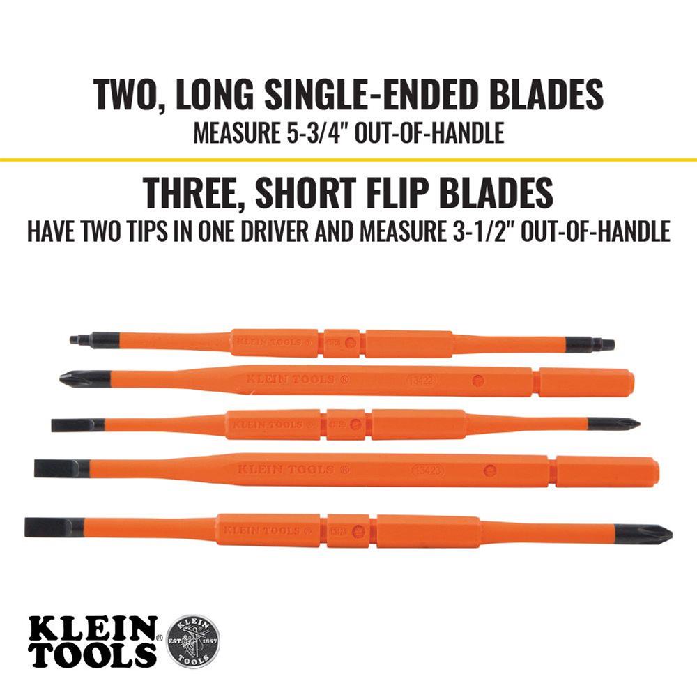 Klein Tools 32288 Klein Tools 8-in-1 Insulated Interchangeable ...