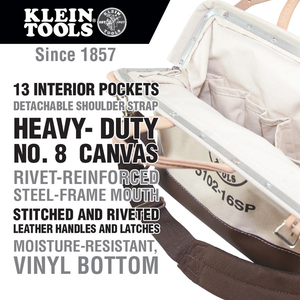 Klein Tools 5102-16SP Klein Tools Tool Pouches | DX Engineering