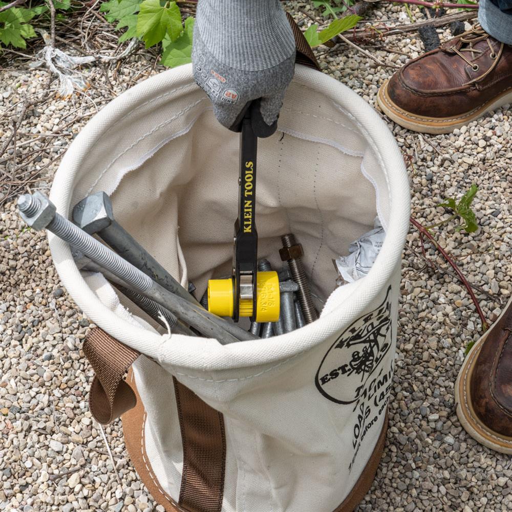 Klein Tools 5104 Klein Tools Load Rated 5104 Series Canvas Buckets | DX ...