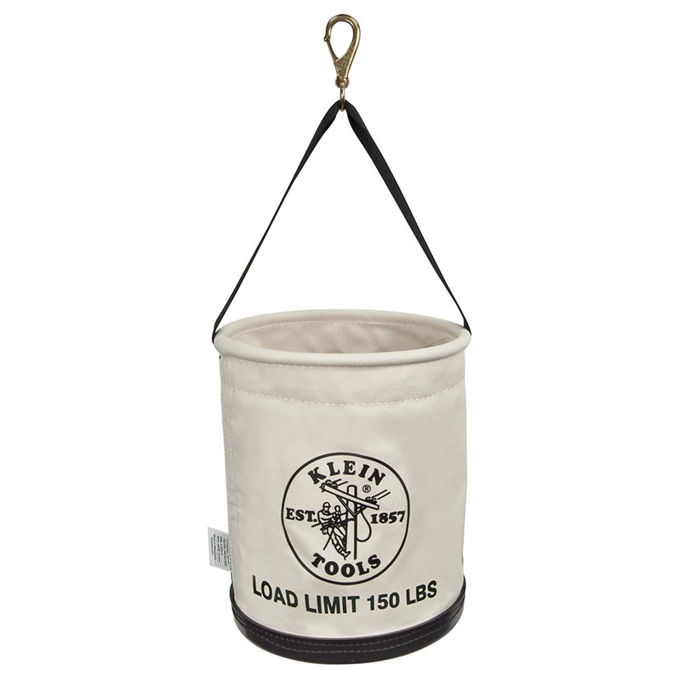 Klein Tools 5109SLR Klein Tools Load Rated 5109 Series Canvas Buckets ...