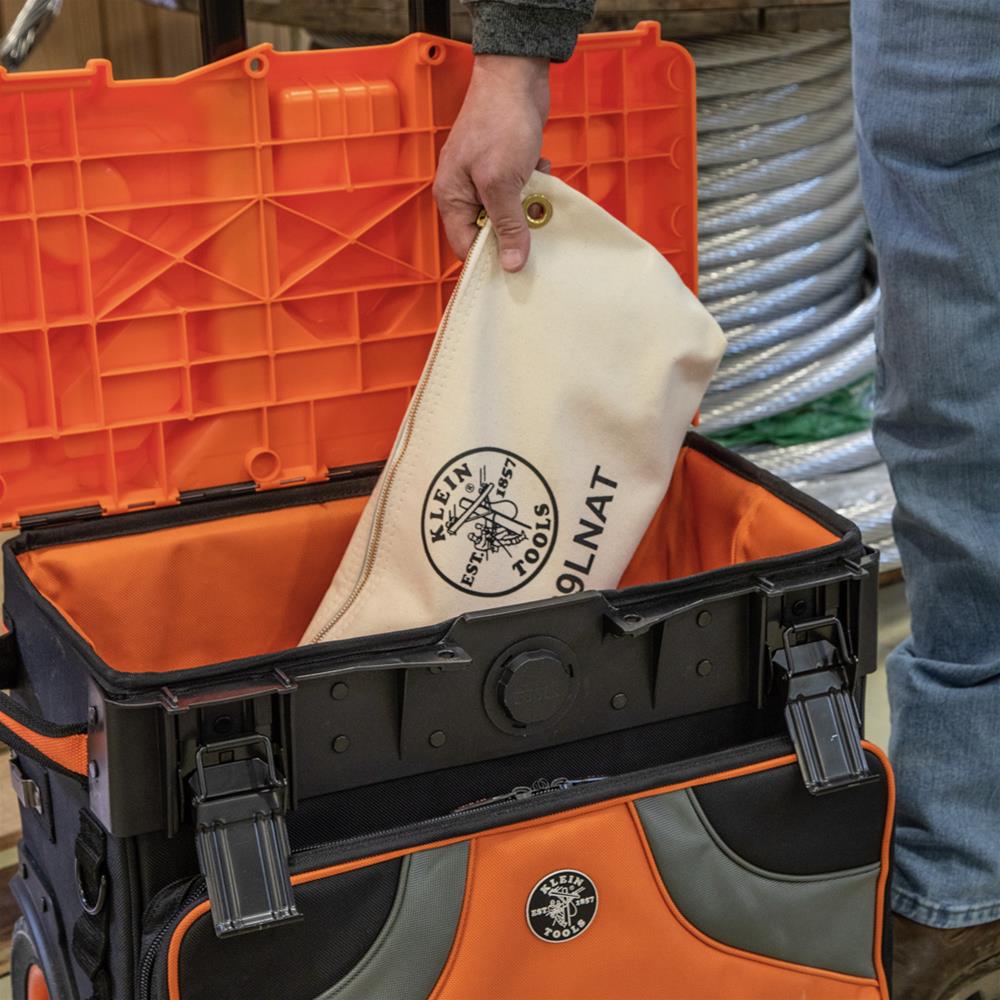Klein Tools 5539LNAT Klein Tools Zipper Bags | DX Engineering