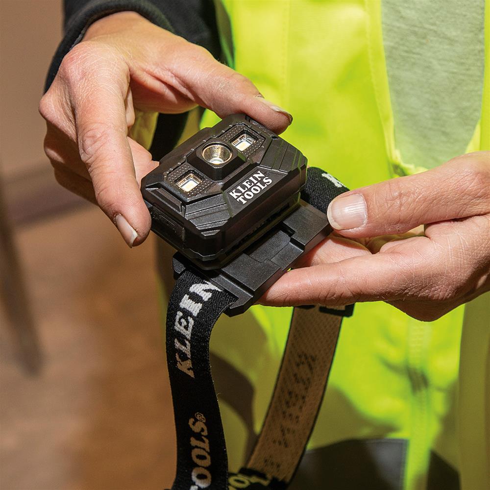 Klein Tools 56062 Klein Tools Rechargeable Headlamp and Work Lights ...