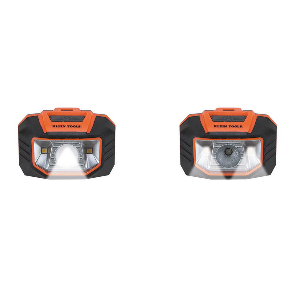 Klein Tools 56220 Klein Tools LED Headlamps with Silicone Hard Hat ...
