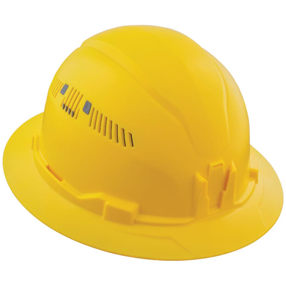 Klein Tools 60262 Klein Tools Full Brim Vented Hard Hats | DX Engineering