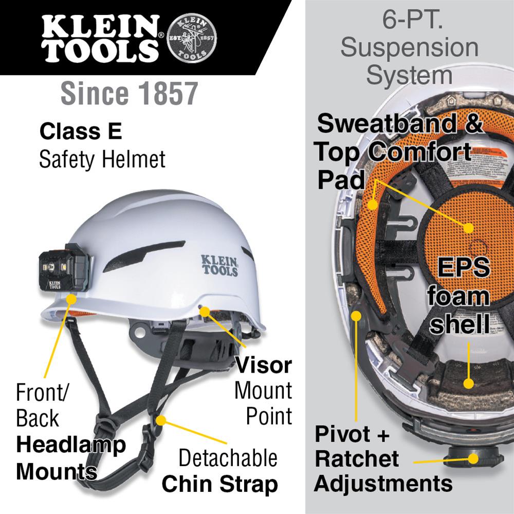 Klein Tools 60525 Klein Tools Safety Helmets | DX Engineering