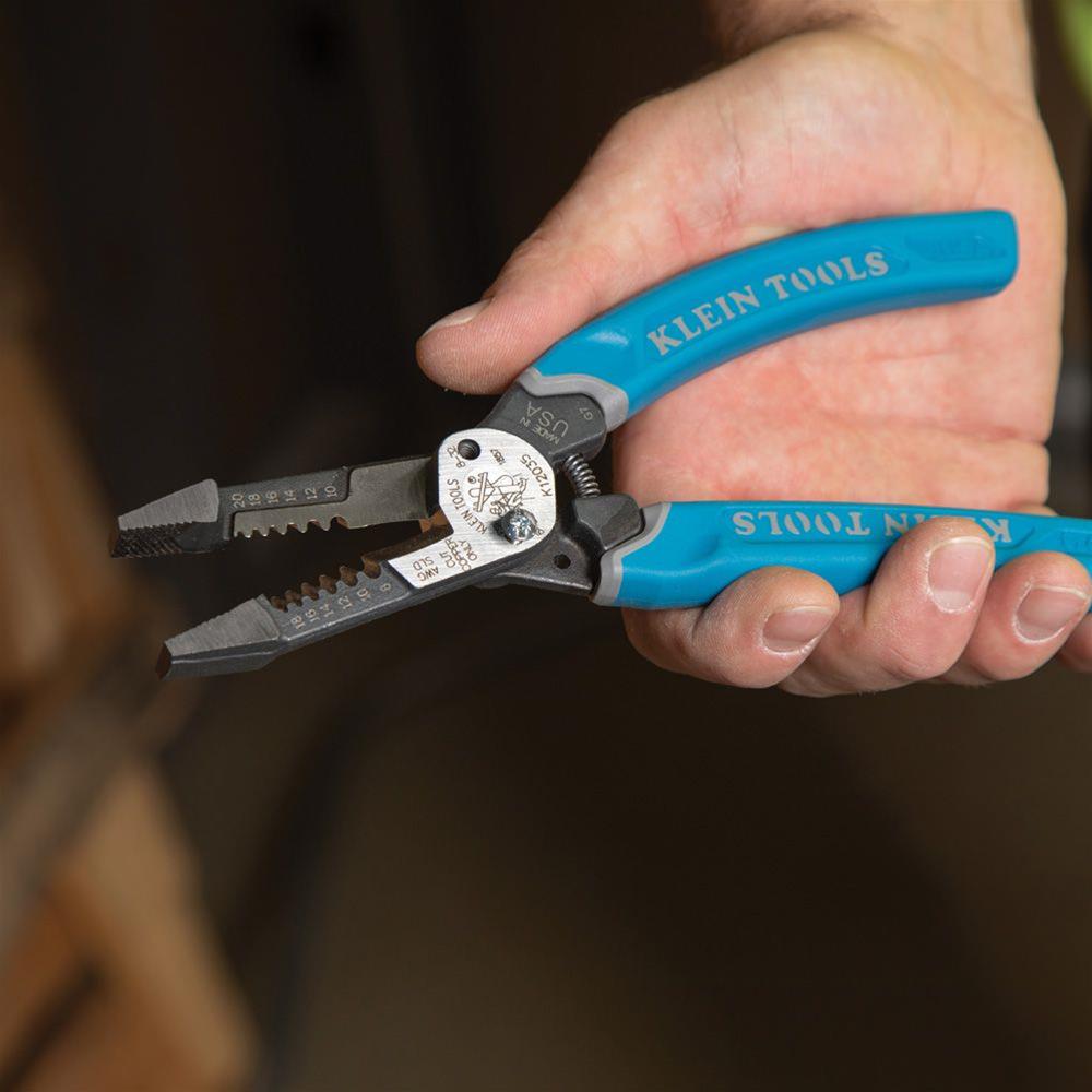 Klein Tools K12035 Klein Tools Kline-Kurve Heavy-Duty Wire Strippers ...