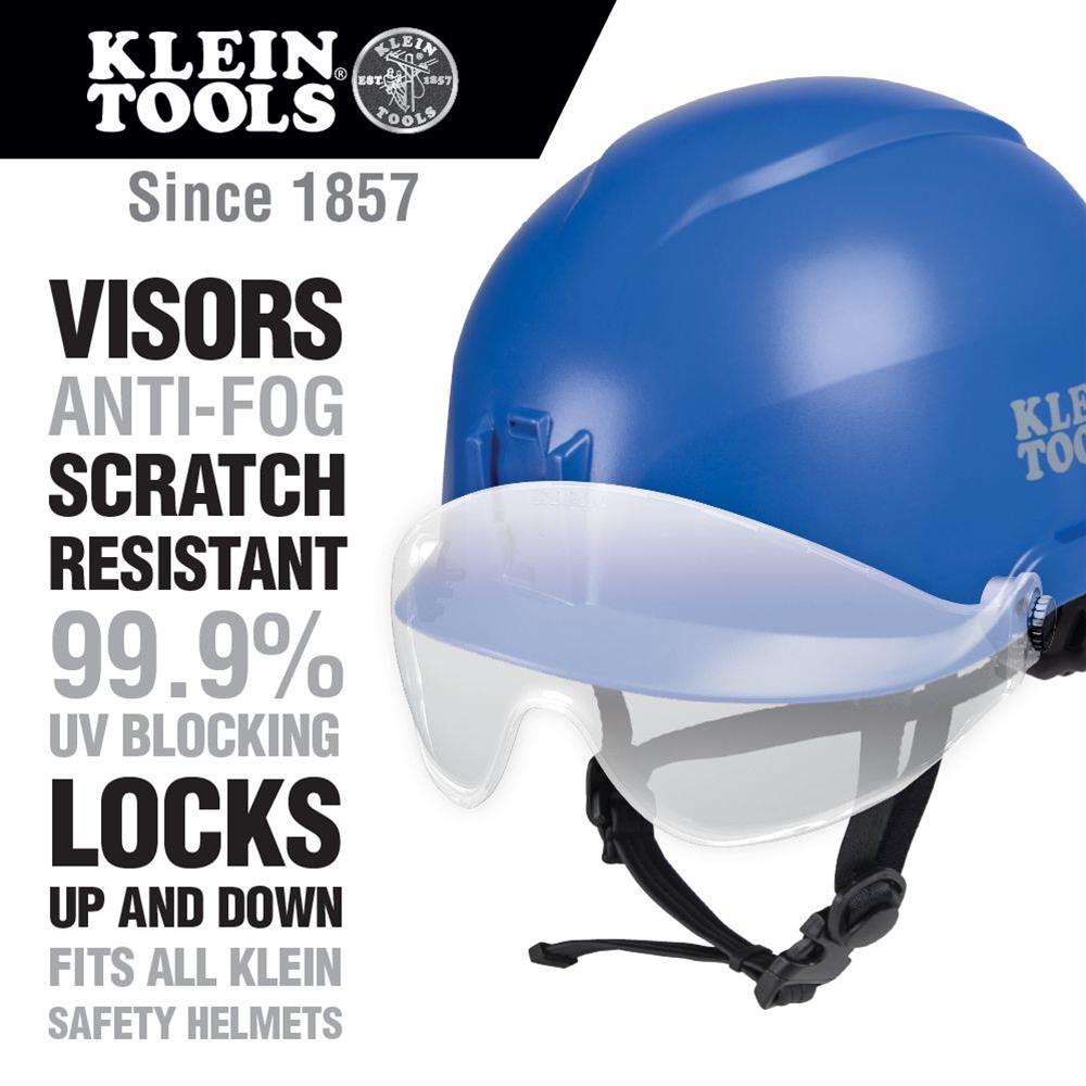 Klein Tools VISORCLR Klein Tools Hard Hat Replacement Parts and ...