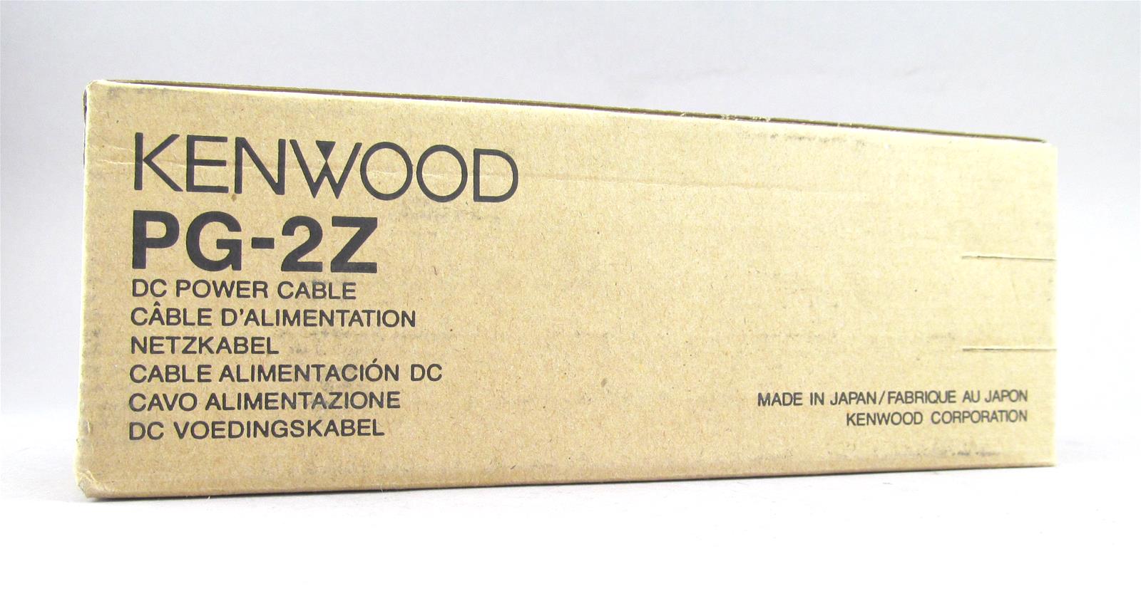 Kenwood PG-2Z Kenwood DC Power Cables | DX Engineering