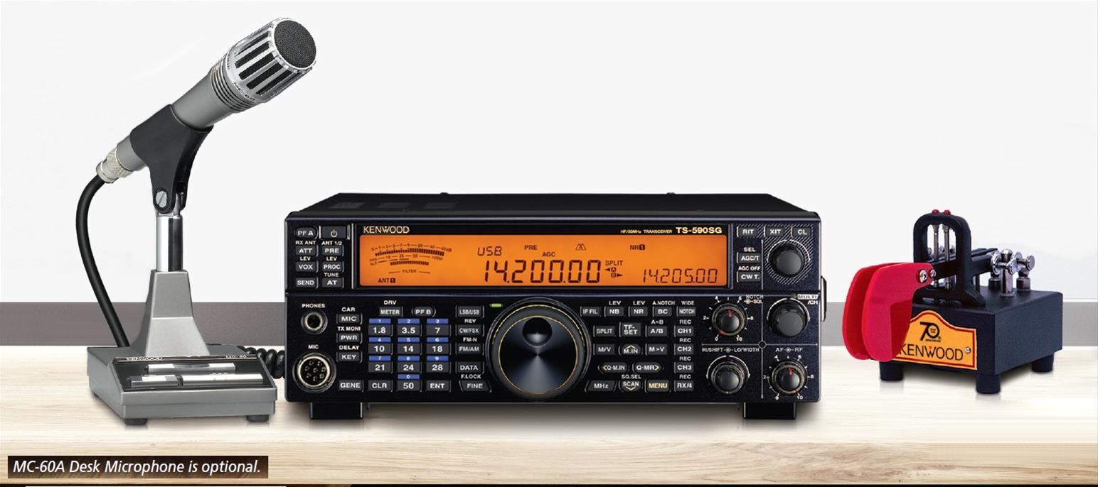 Kenwood TS-590SG-ANN Kenwood TS-590SG 70th Anniversary Edition HF/6 ...