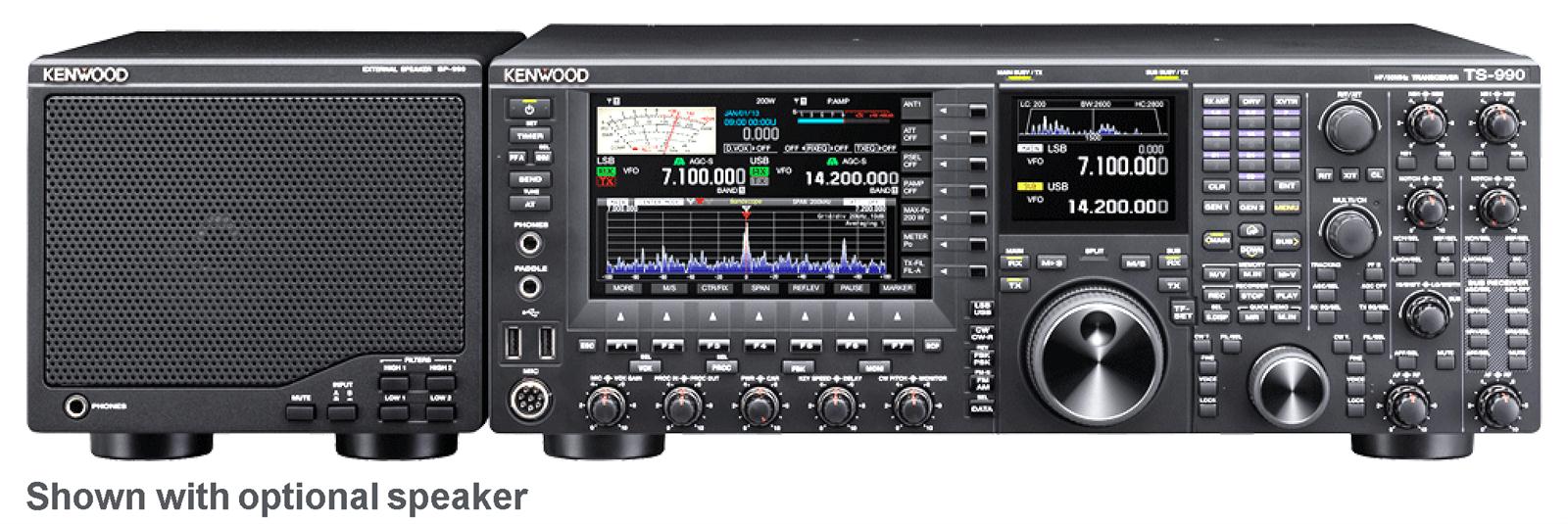 Kenwood TS-990S Kenwood TS-990S HF/6 Meter Base Transceivers | DX ...