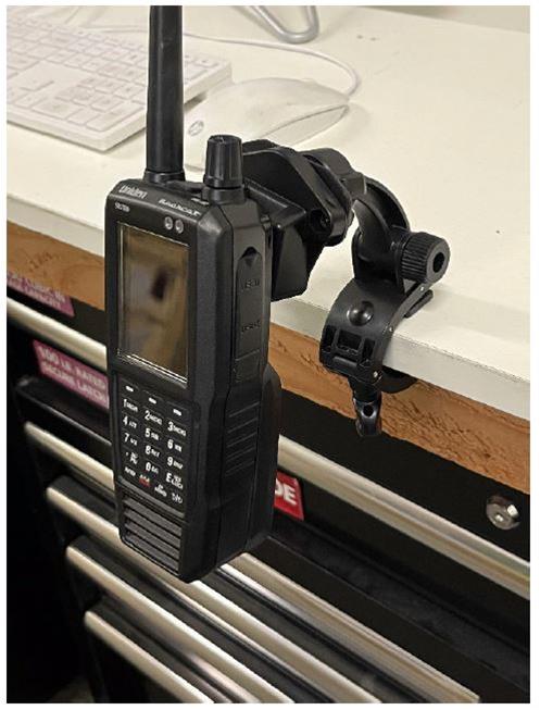 Lido Mounts EDGE-EXP-6 Lido Uniden Handheld Scanner Surface Edge Clamp ...