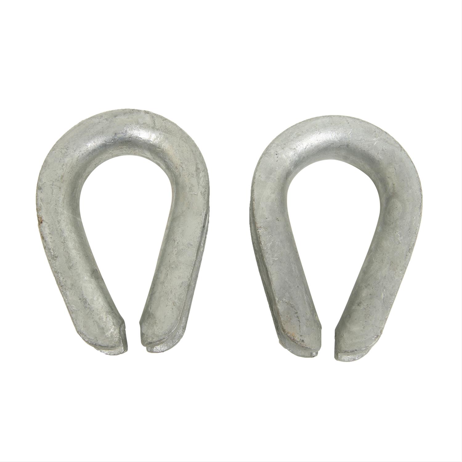 Loos & Co. Inc Cableware Division EY414-12-2 Loos Guy Line Thimbles ...