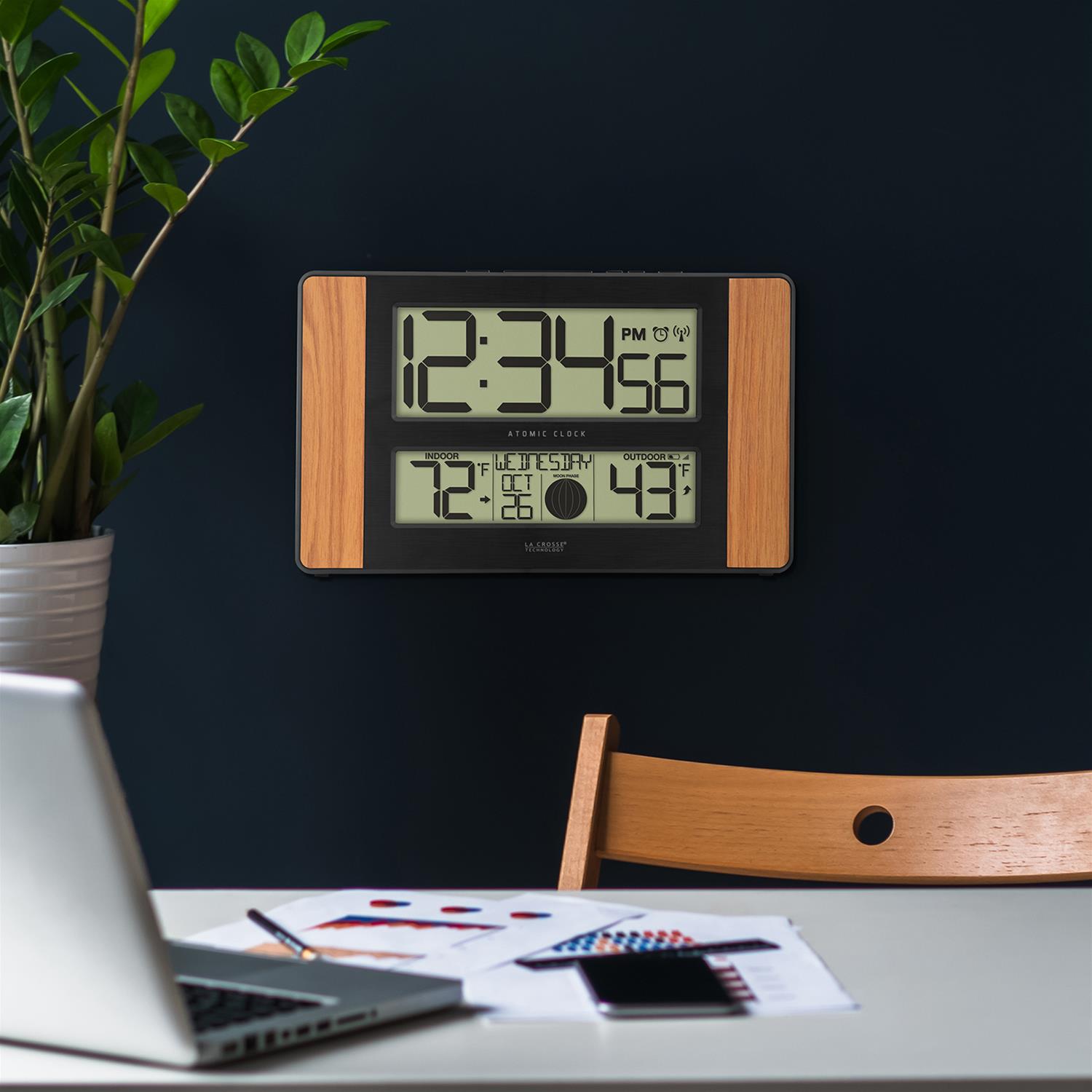 La Crosse Technology 513-1417 La Crosse Technology Wall Clocks | DX ...
