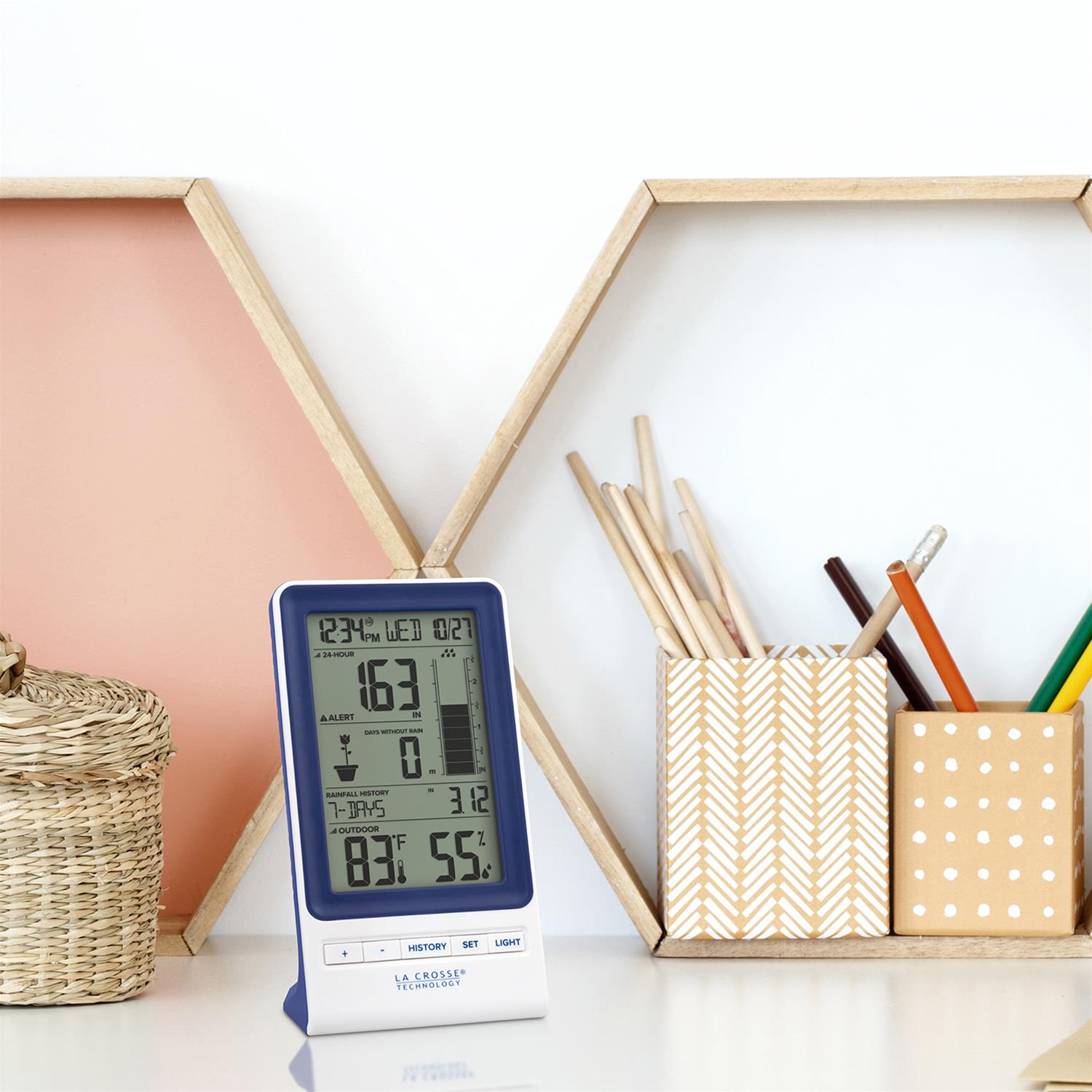 La Crosse Technology 724-1415BL La Crosse Technology Wireless Weather ...