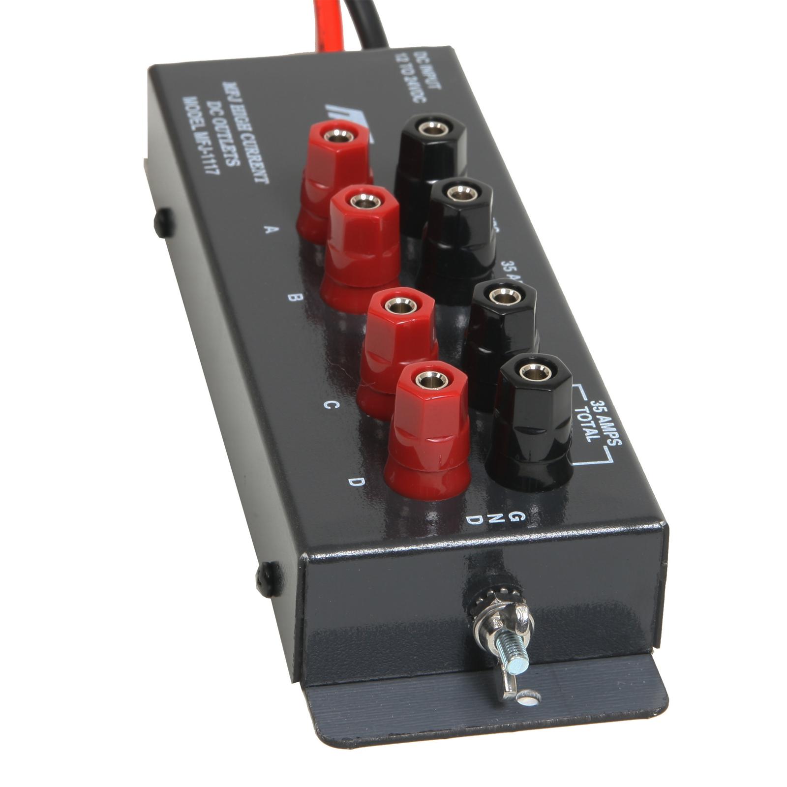 MFJ MFJ-1117 MFJ DC Multiple Outlet Panels | DX Engineering