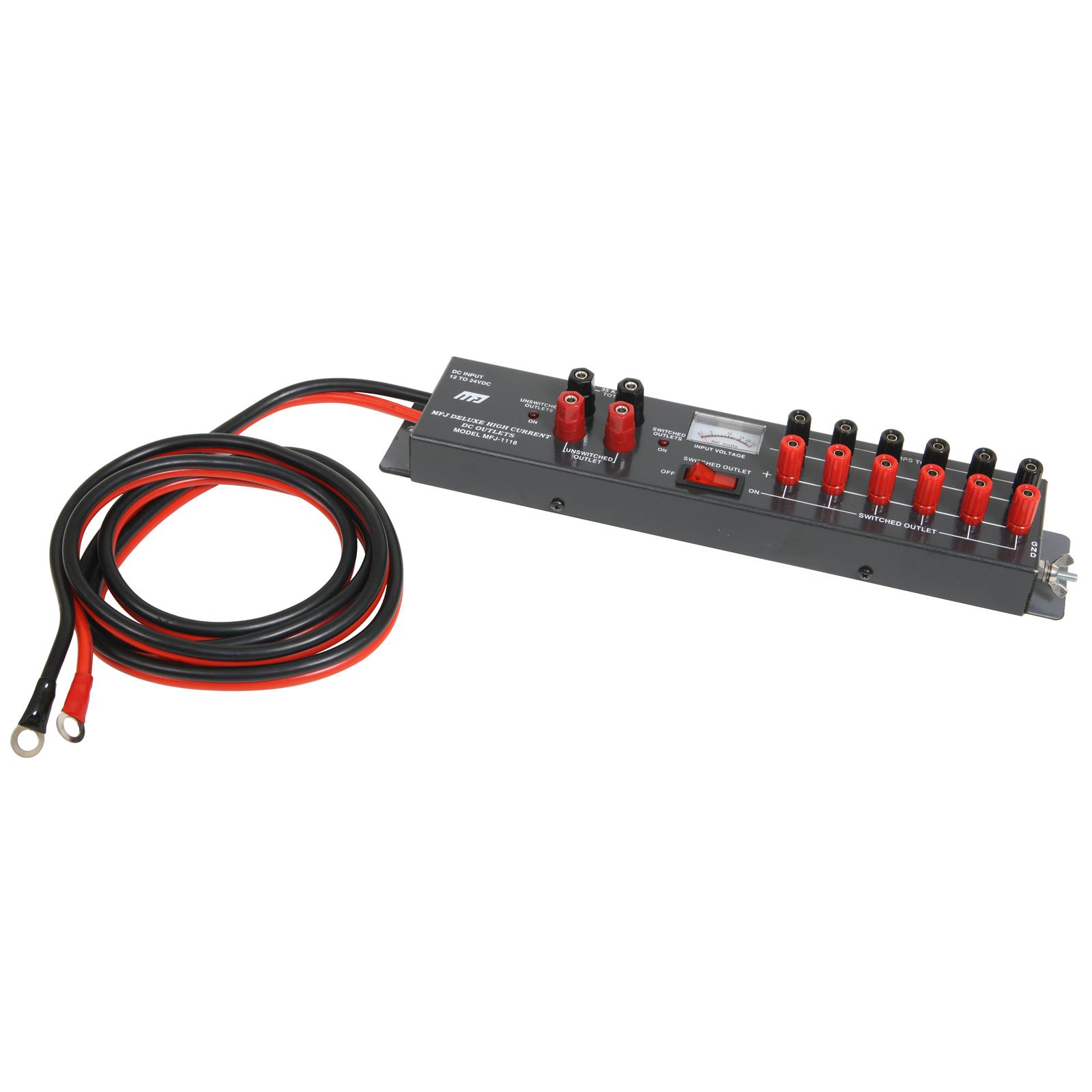 MFJ MFJ-1118 MFJ DC Multiple Outlet Panels | DX Engineering