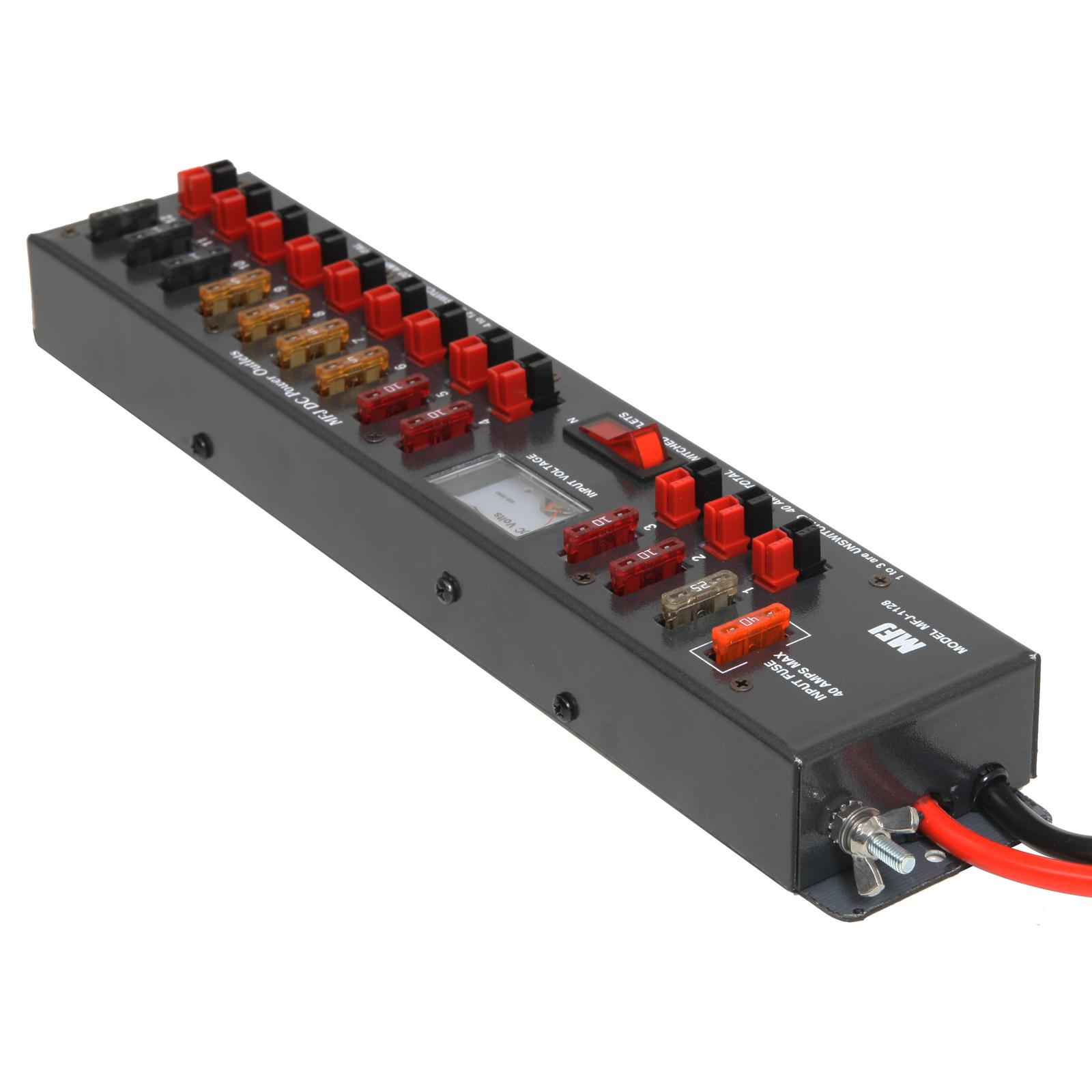 MFJ MFJ-1128 MFJ DC Multiple Outlet Panels | DX Engineering MFJ MFJ-1128 MFJ DC Multiple Outlet Panels | DX Engineering