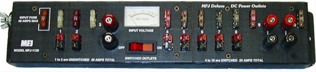 MFJ MFJ-1129 MFJ DC Multiple Outlet Panels | DX Engineering