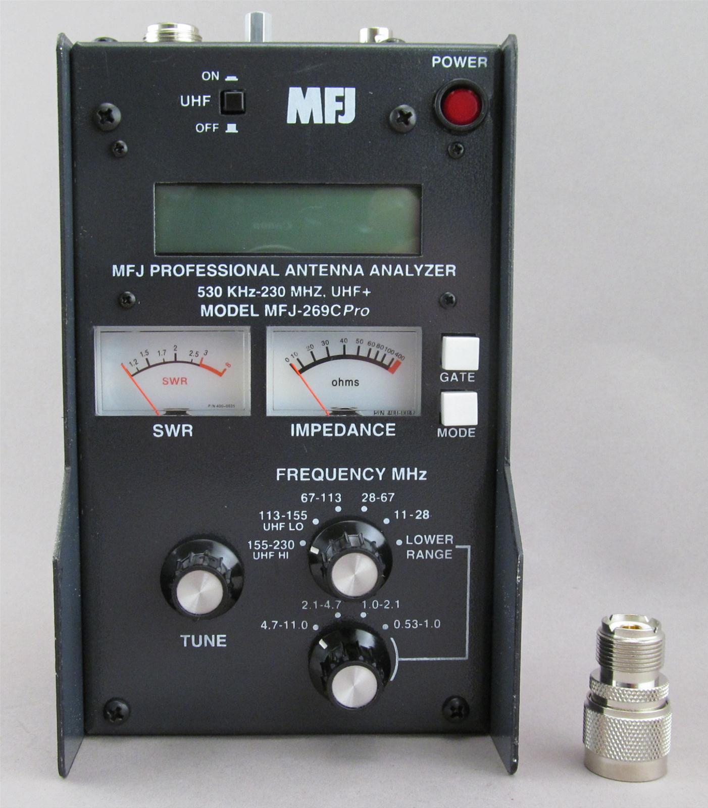 MFJ MFJ-269CPRO MFJ 269C Pro RF Analyzers | DX Engineering